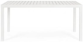 BIZZOTTO zahradní stůl HILDE 150x80 cm bílý 0663444