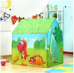 PIXINO Dětský stan na hraní Dino / 102x95x72 cm / od 3 let