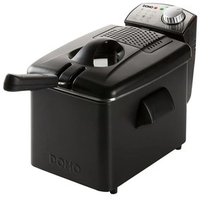 DOMO Fritéza nerezová 4,5l, 3200W, černá DO1014FR