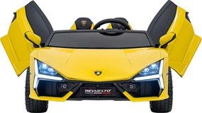 Elektrické autíčko Lamborghini Revuelto XL STRONG žluté