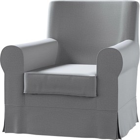Potah na křeslo IKEA Ektorp Jennylund barva šedá látka sametová