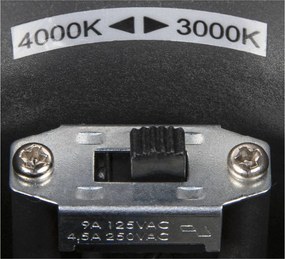LA 1004679 OVALISK WL Sensor venkovní LED nástěnné přisazené svítidlo antracit CCT switch 3000/4000 K - BIG WHITE (SLV)