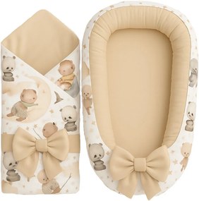 Babytýpka výbavička pro miminko luxury mini teddy sky