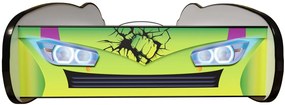 TopBeds dětská postel Racing zelený 140x70