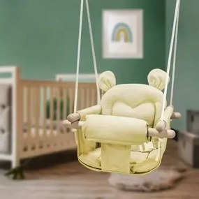 2Kids Toys Houpačka Medvídek béžová / od 6 měsíců