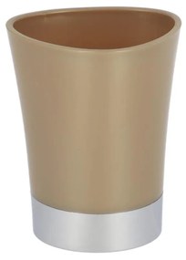 Koupelnový pohár Cuesta, béžová/s chromovými prvky, 250 ml