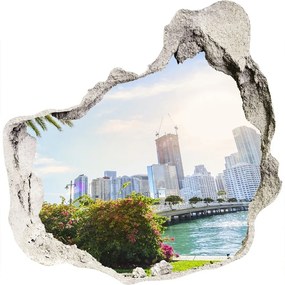 Wallmuralia Fototapeta díra na zeď 3D Miami USA 75x75 cm