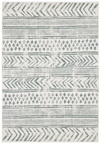 NORTHRUGS - Hanse Home koberce Kusový koberec Twin Supreme 103861 Biri Green/Cream – na ven i na doma - 80x250 cm