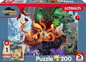 SCHMIDT Puzzle Eldrador: Zlá stvoření / 200 dílků + figurka Schleich /
