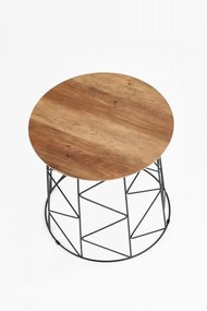 Konferenční stolek- MUSAKA- Černá / Ořech