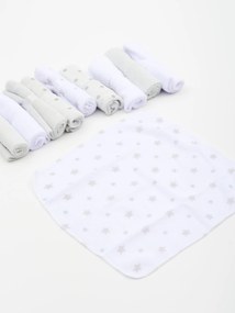 Sinsay - Osušká na obličej 10 pack - šedá