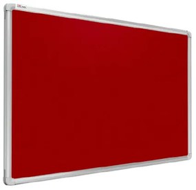 Allboards textilní nástěnka 200x100 cm (červená), TF2010CE