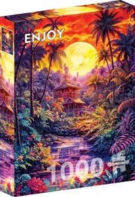 ENJOY Puzzle Soumrak v džungli / 1000 dílků / od 14 let