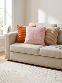 Sinsay - Povlak na polštář s květinovým vzorem - pastelová růžová