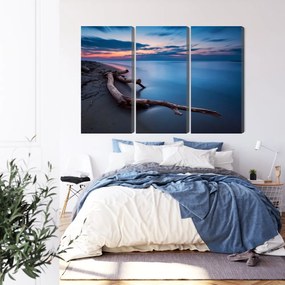 Vícedílný obraz Mořská Krajina Ve Večerních Hodinách Nedostatek Nedostatek Plátno Canvas 180x120