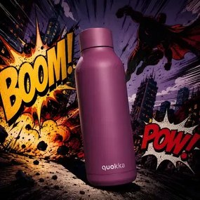 Quokka Solid vínová / Nerezová termoláhev / 510 ml / dvouplášťová