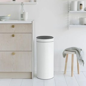 Brabantia Touch Bin NEW 30L Bílá