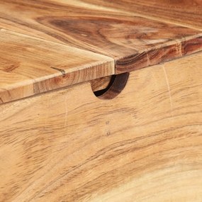 Toaletní stolek masivní dřevo Dekorhome Recyklované dřevo