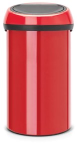 Brabantia Odpadkový koš Touch Bin - 60L, zářivě červená