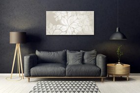 Obraz na skle Květiny Rostlina Umění 120x60 cm