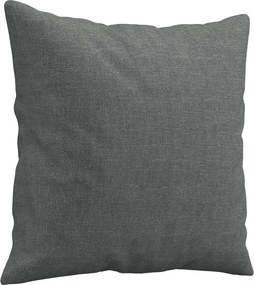 3místná pohovka s polštáři tmavě šedá 180 cm textil 3200918
