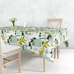 Ubrus PVC Mirabella 227B - Olivy 140cm x 20m