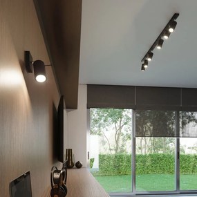 Sollux Lighting Stropní svítidlo RING 4L černé