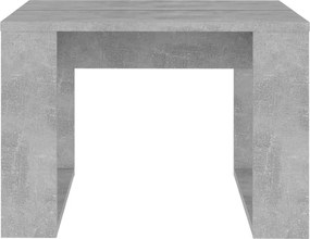 vidaXL Odkládací stolek 50 x 50 x 35 cm dřevotříska [808627] Barva: Bílá