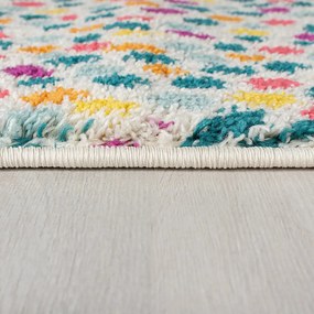 Kusový koberec Menara Rainbow Spot Multi, 100x150, viacfarebná, detská izba, Flair Rugs