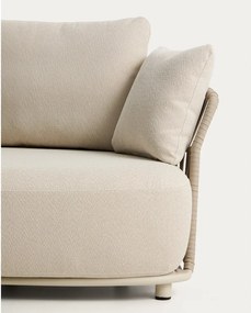 Béžová/taupe zahradní modulární pohovka 167 cm Osani – Kave Home