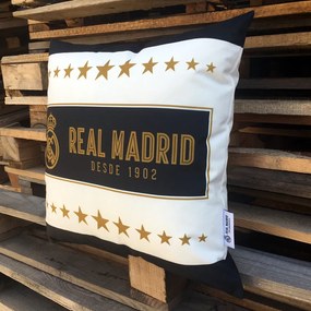 Povlak na polštář Real Madrid Gold Stars 45x45 cm