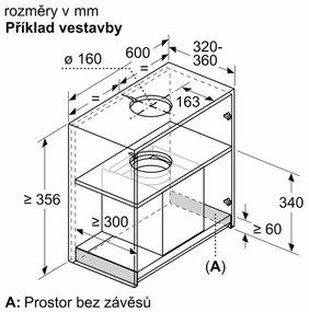 Siemens LJ67BAM60 Vestavný odsavač par