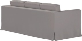 Potah na pohovku IKEA  Karlanda 3-místná nerozkládací, dlouhý barva béžová látka pletený vzor