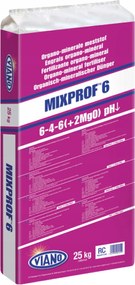 Jarní Hnojivo Na Trávy Viano Mixprof 6 Rc Ph Minus 6-4-6 +2MGO +fe 25KG