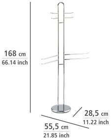 WENKO 15581100 - Stojan na ručníky PALERMO 55,5x168 cm lesk. chrom
