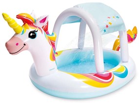 Unicorn sprchová vanička se stříškou 254x132 cm Intex 58435 pro dětské koupání
