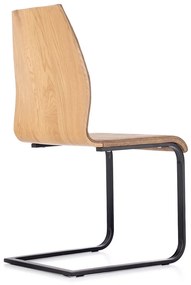 Jídelní židle Lisa, hnědá / černá