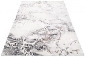 Moderní kusový koberec PORTLAND R216C Abstraktní šedý hnědý Rozměr: 160x220 cm