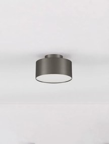 Šedé hliníkové LED stropní svítidlo Ozen – Nova Luce