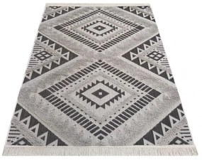 Skandinávský vzorovaný koberec s třásněmi Šířka: 160 cm | Délka: 230 cm