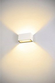 LA 1005153 SITRA M WL UP/DOWN venkovní LED nástěnné přisazené svítidlo, bílé CCT switch 3000/4000 K - BIG WHITE (SLV)