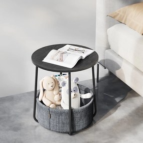 Autronic Odkládací stolek AKF-E1023 Barva: Černá