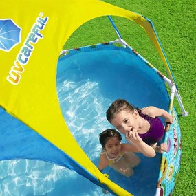 Bestway Nadzemní Bazén Pro Děti S Uv Ochranou Steel Pro 244 X 51 Cm Světle Šedá