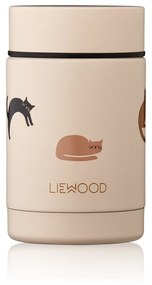 Liewood Dóza na jídlo Nadja Miauw Apple blossom 250ml