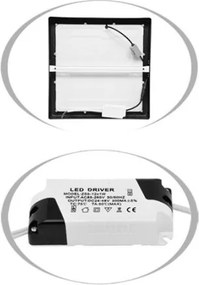 LED svítidlo Ecolite RAFA LED-CSQ-CCT/18W/CR 18W 3000/4000/6000K