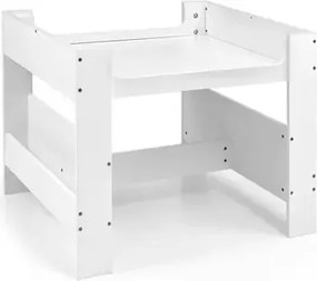 Set stolek a dvě židle Sven bílá / Dětský nábytek / Stůl + 2 židle
