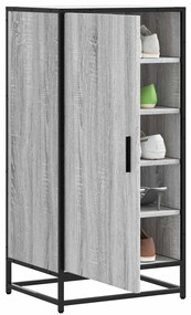 Botník šedý sonoma 48x38x97,5 cm kompozitní dřevo