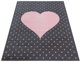 Ayyildiz Dětský kusový koberec BAMBI 0830, Růžová Rozměr koberce: 160 x 230 cm