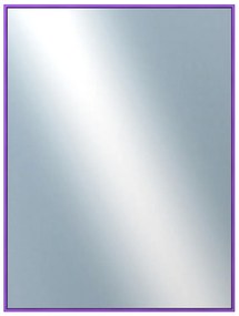 DANTIK - Zarámované zrcadlo - rozměr s rámem cca 60x80 cm z lišty Hliník modrá m. | P02-242 (7002242)