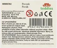 TEDDIES Pavouk antistresový natahovací / Antistresová hračka / Silikon